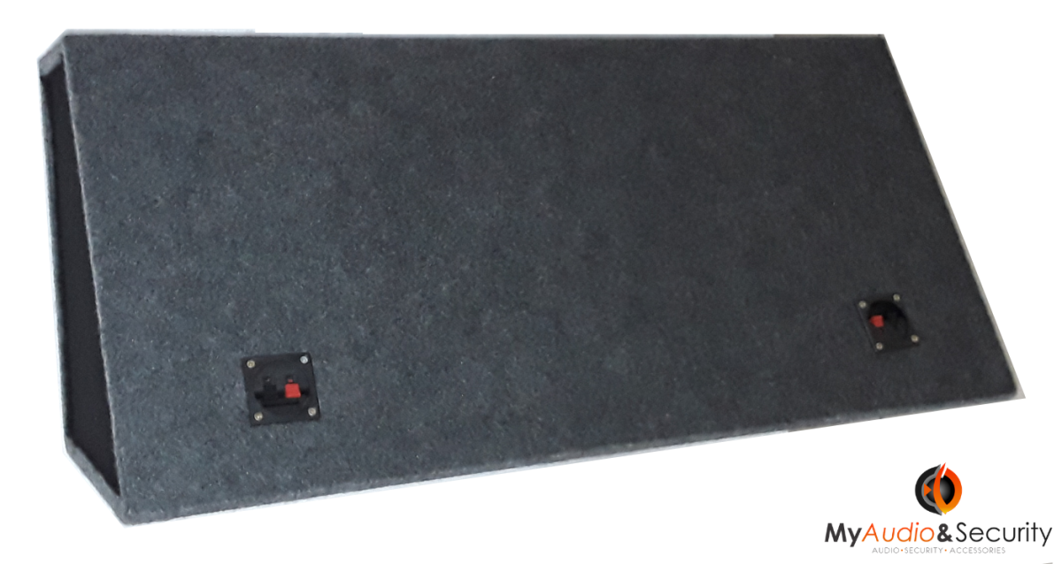 12" Double Subwoofer Box Ported - My Audio & Security