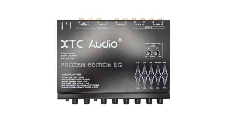 XTC Frozen Edition Equaliser - My Audio & Security