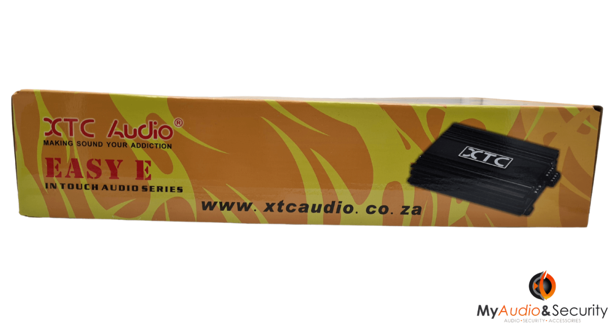 XTC Easy E 6000W 4 Channel Amplifier - My Audio & Security