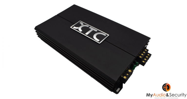 XTC Slick Black 20000W 4 Channel Amplifier - My Audio & Security