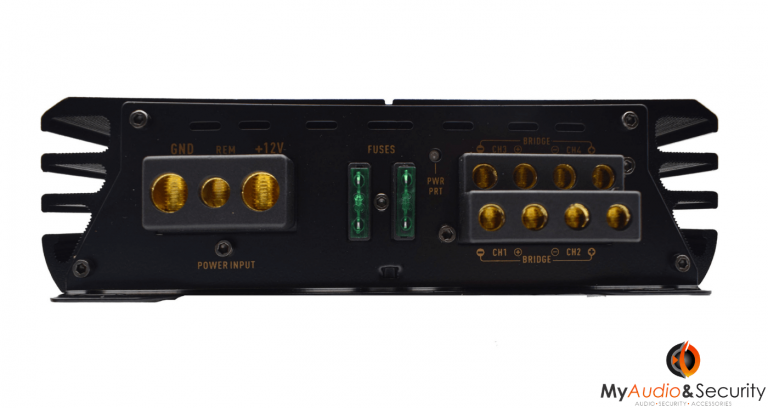 XTC Slick Black 20000W 4 Channel Amplifier - My Audio & Security