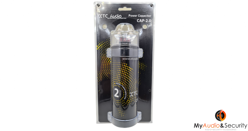 XTC 2 Farad 20Max 24V Capacitor - My Audio & Security