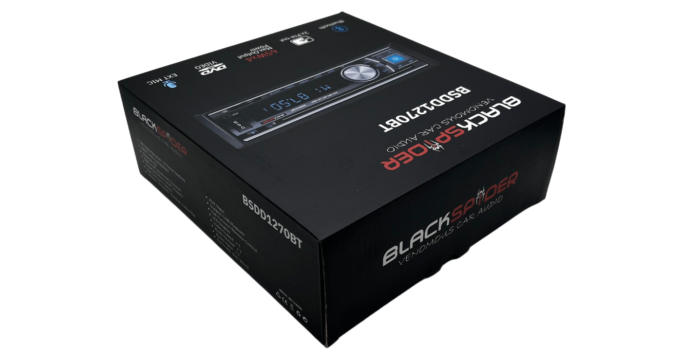 Audio Head Units - Blackspider BSD1270BT DVD Bluetooth Radio for sale ...