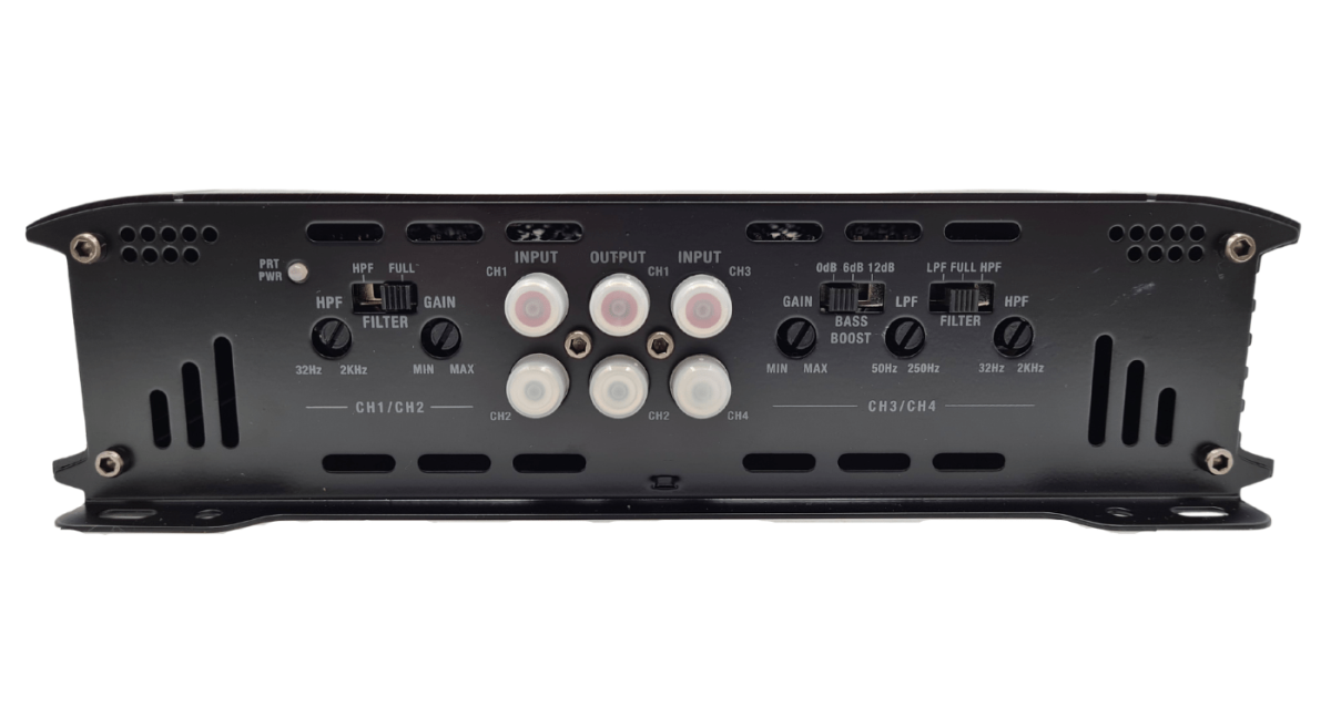 XTC Sledge Hammer 6000W 4 Channel Amplifier - My Audio & Security