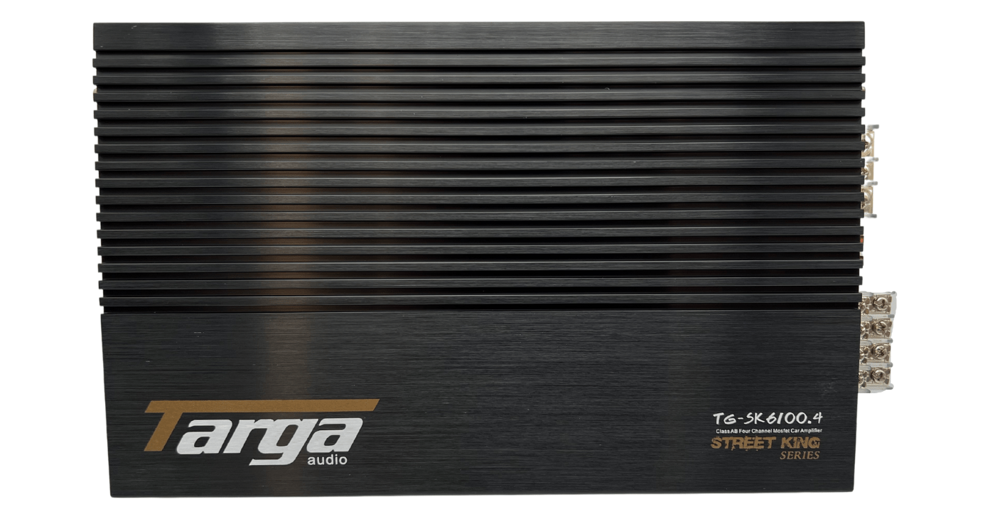 Targa TG-SK6100.4 Street King 6100W 4 Channel Amplifier - My Audio ...