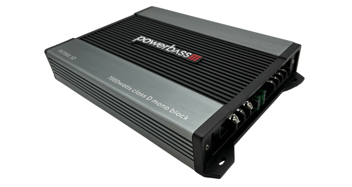 Powerbass PX7000.1 7000W Monoblock Amplifier - My Audio & Security