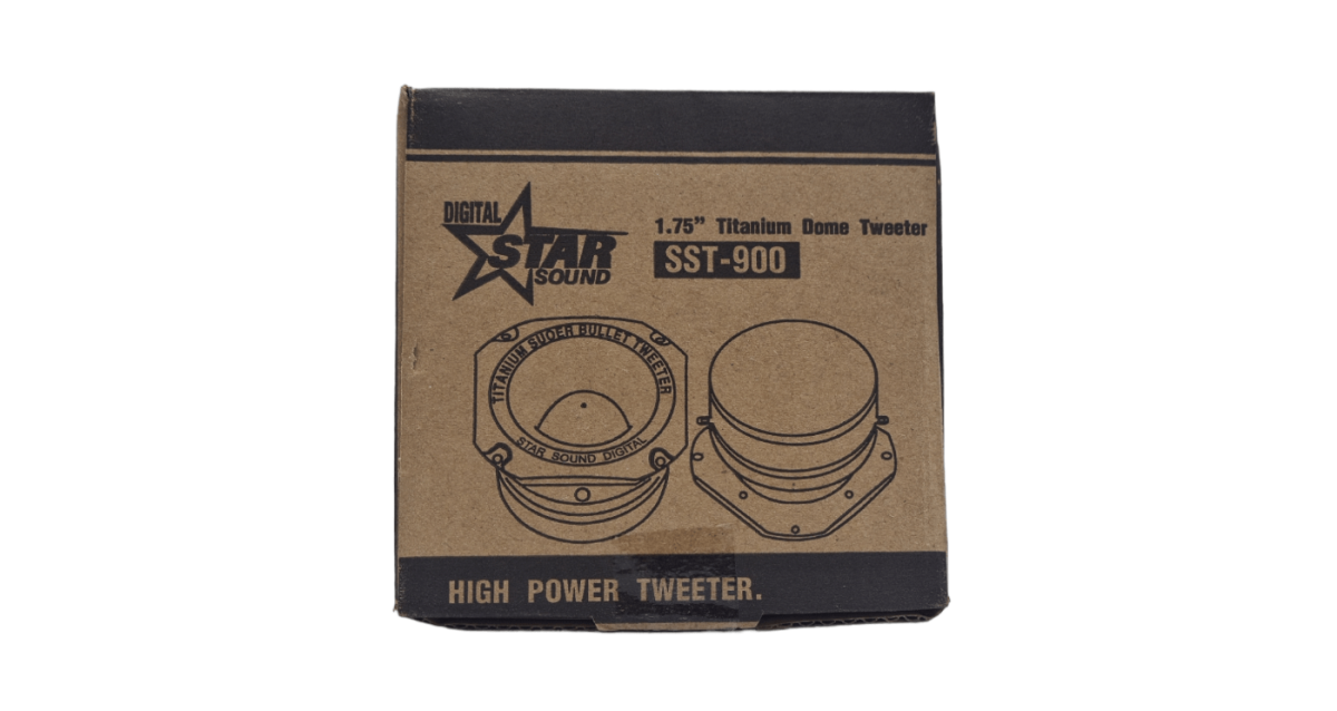 Starsound SST-900 Titanium 2" Bullet Tweeter - My Audio & Security