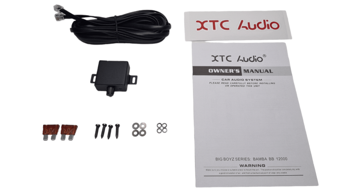 XTC Bamba BB12000 12000W Monoblock Amplifier - My Audio & Security