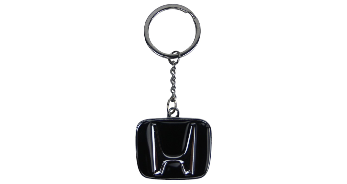 Honda Black Silver Key Chain - My Audio & Security