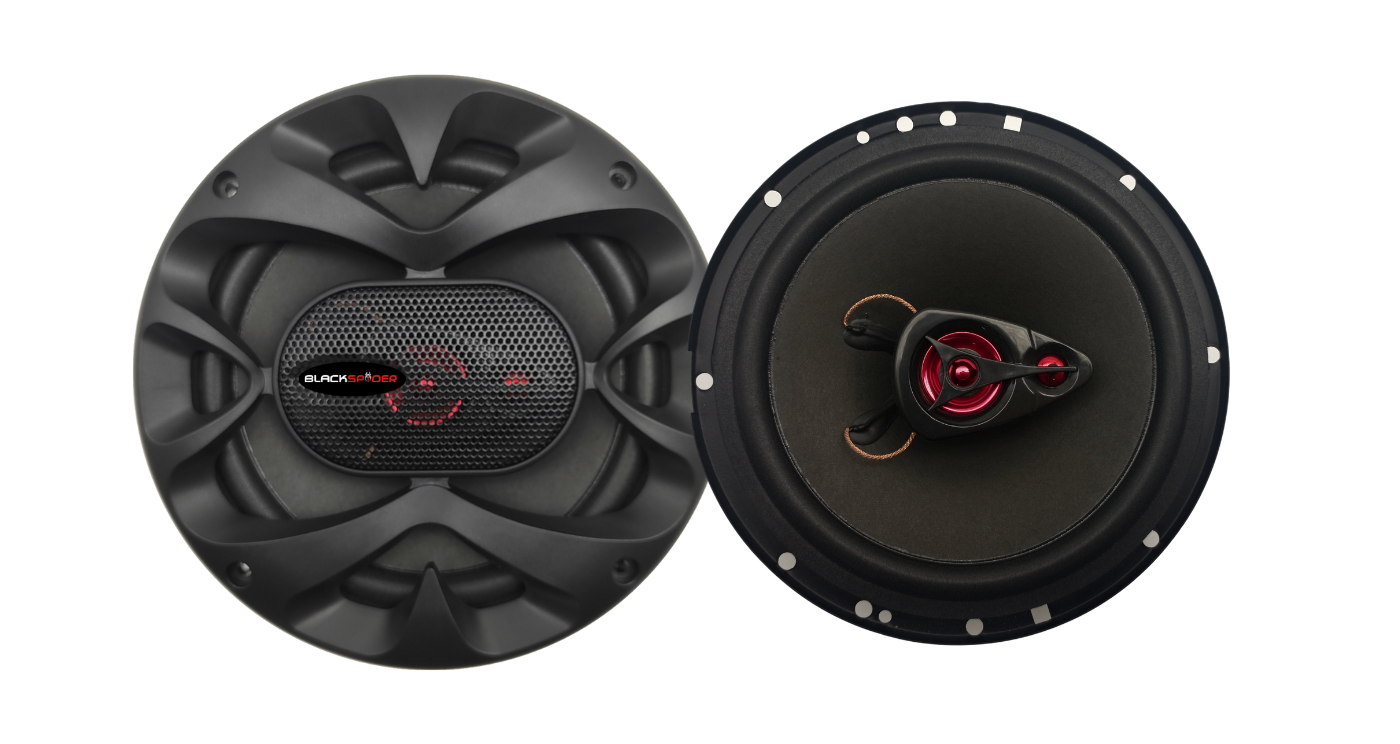 Blackspider Bs1601 6.5" 1000W 3-Way Coaxial Speaker - My Audio & Security