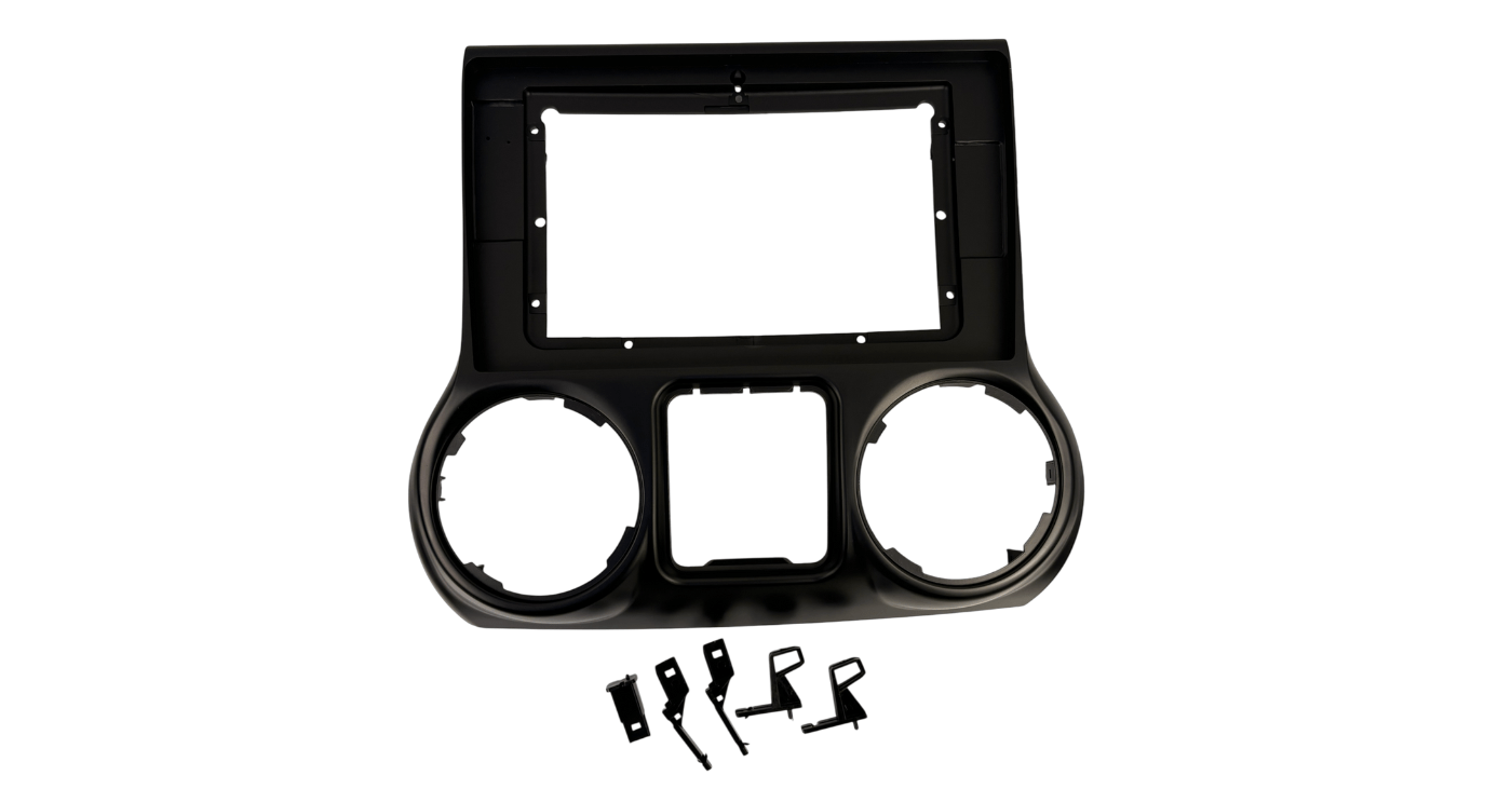 Jeep Wrangler Rubicon 10.1" Trimplate 2011-14 with SWC Canbus and ...